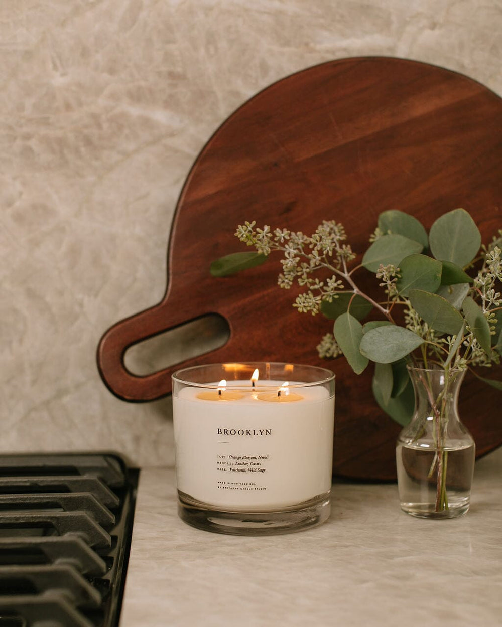 Large 3-Wick Scented Candles | Brooklyn Candle Studio