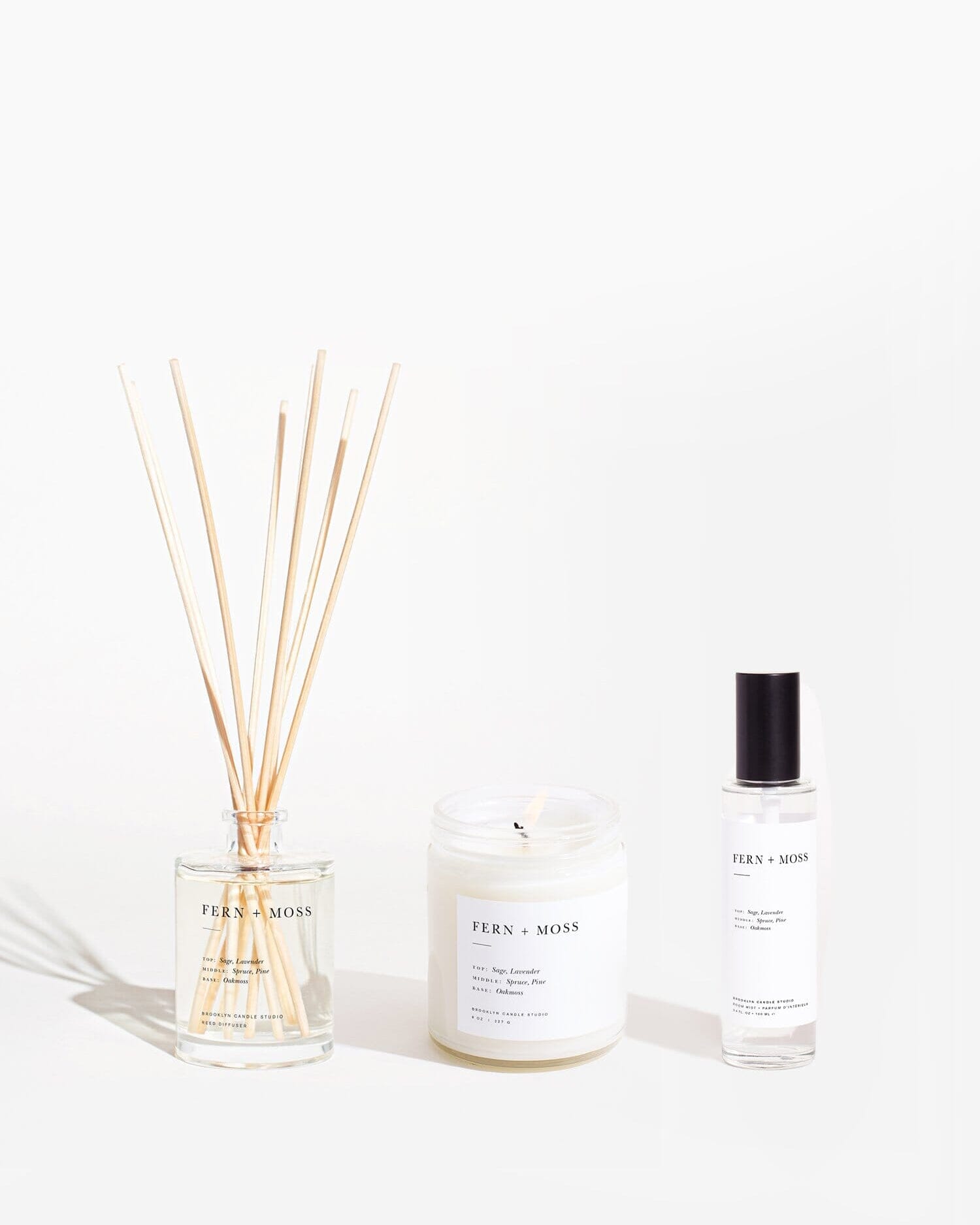 Fern + Moss Scent Bundle | Brooklyn Candle