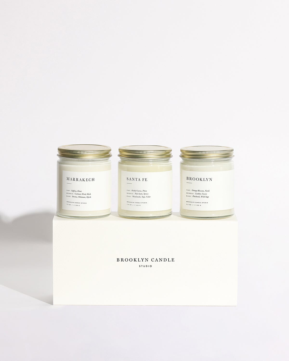 Bundle 3 Jar Candles Gift Set | Brooklyn Candle Studio