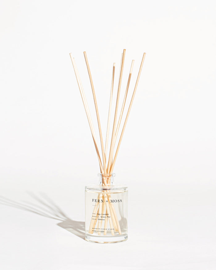 Fern + Moss Reed Diffuser | Brooklyn Candle