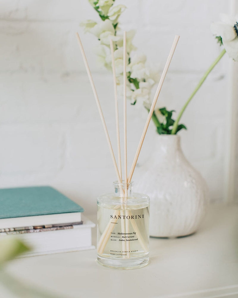 Santorini Reed Diffuser | Brooklyn Candle Studio